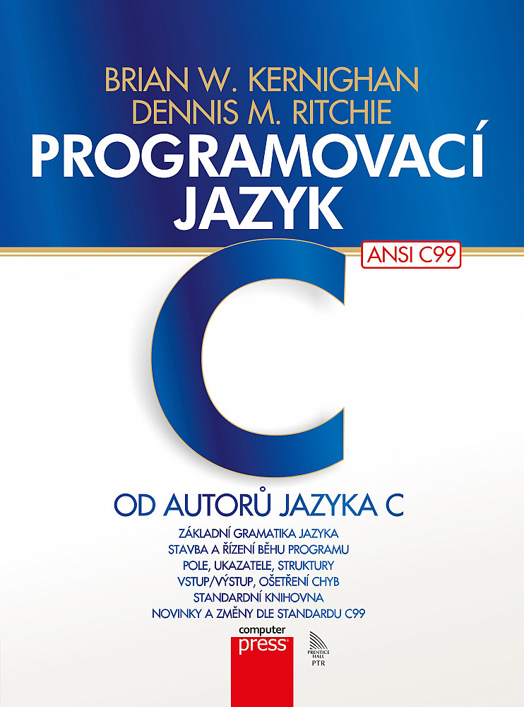 Programovací Jazyk C Brian W Kernighan Knihkupectví Daniela