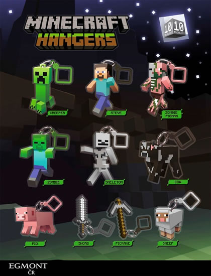 Minecraft - přívěšek Hussam Musa | Knihkupectví Daniela