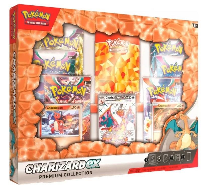 Pokémon TCG: Charizard ex Premium Collection neuveden | Knihkupectví ...