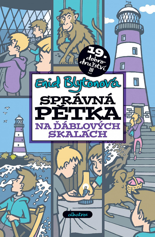 Správná pětka na Ďáblových skalách Enid Blytonová | Knihkupectví Daniela