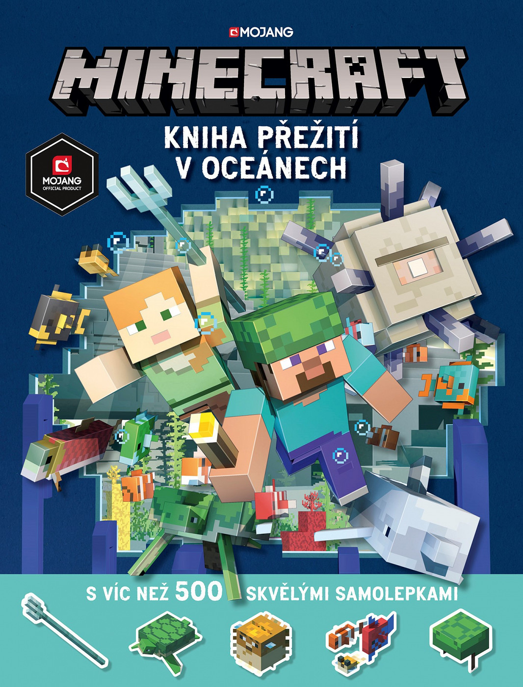Minecraft - Kniha přežití v oceánech kolektiv | Knihkupectví Daniela